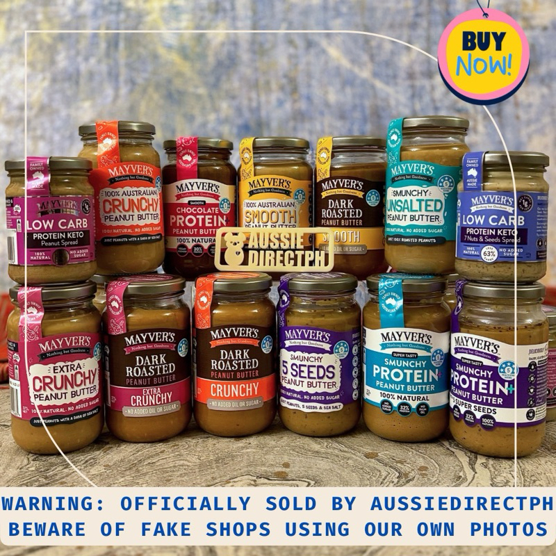 MAYVERS MAYVER’S HEALTHY SPREADS PEANUT BUTTER PROTEIN 5 SEEDS CHOCNUT ...