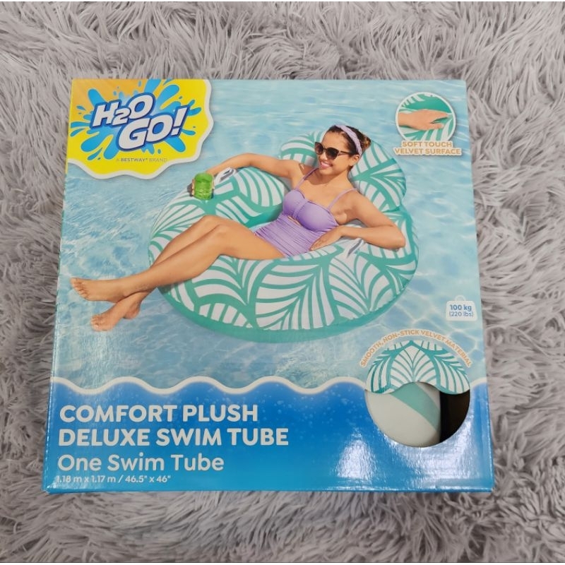 BIG Pool float water bed swimming tube float adult kids floating matt ...