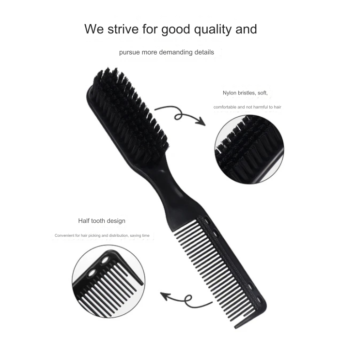 Oil Head Styling Beard Comb Barber Tool Cleaning Brush Hairdressing ... Oil Head Styling Beard Comb Barber Tool Cleaning Brush Hairdressing ...