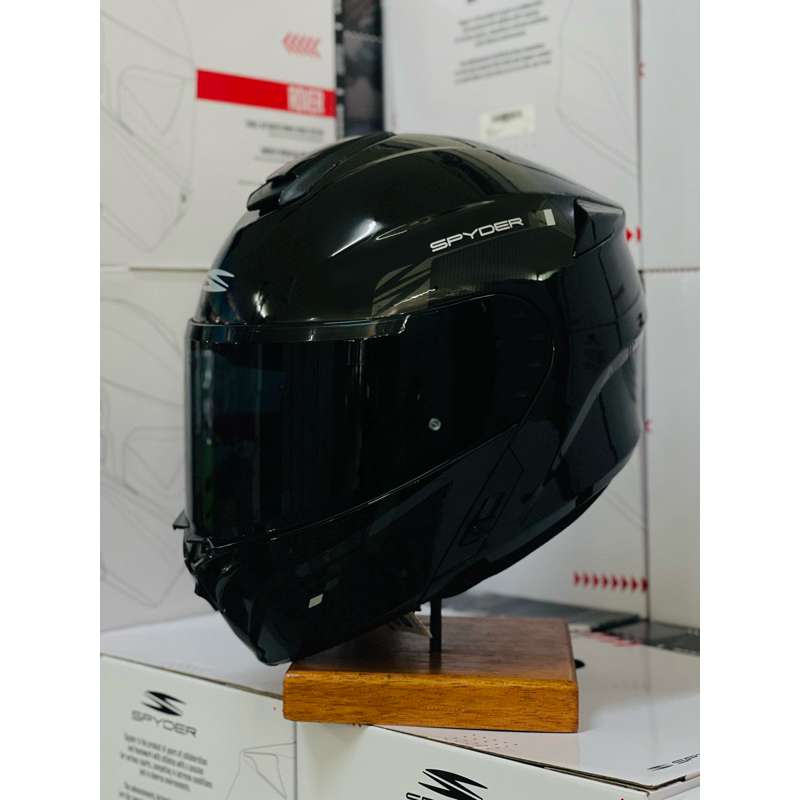 SPYDER ROVER S0 V2 Modular Dual Visor Helmet with Free Clear Visor ...
