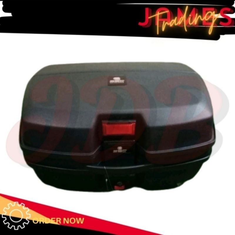 Motorcycle SEC TOP BOX 45L (black-red) | Shopee Philippines
