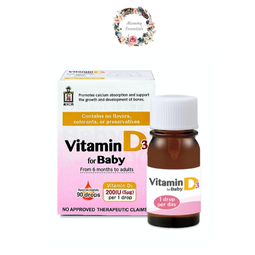 Vitamin D3 Drops for Babies to Adults (Imported from Japan by VPharma ...