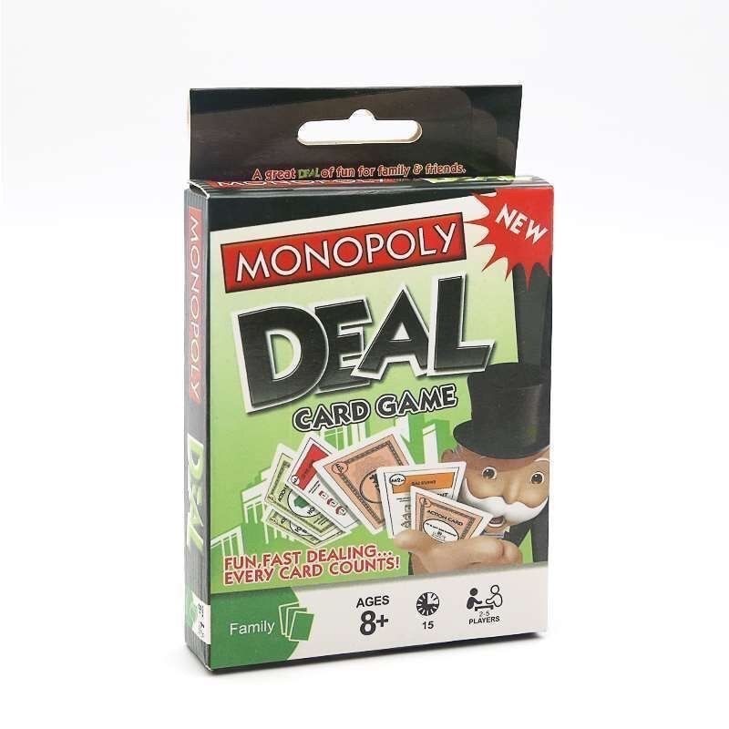 New MONOPOLY Deal Card Game Family Game Card | Shopee Philippines