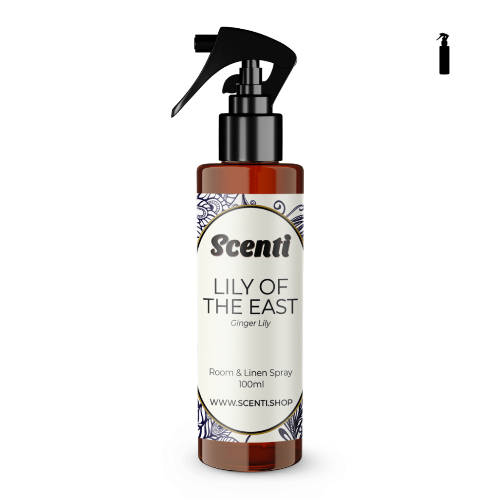Scenti Room and Linen Spray Air Freshener- LILY OF THE EAST (Ginger ...