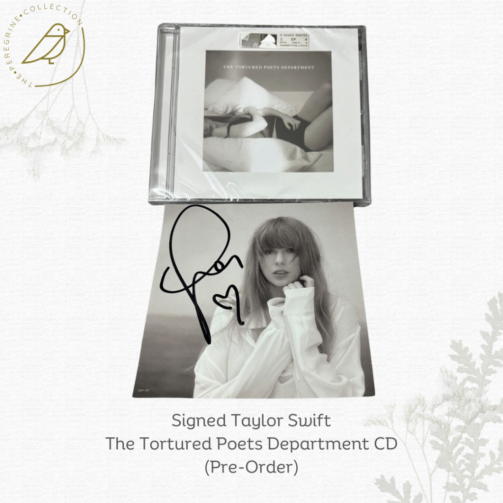 SIGNED with Heart The Tortured Poets Department CD Taylor Swift TTPD ...