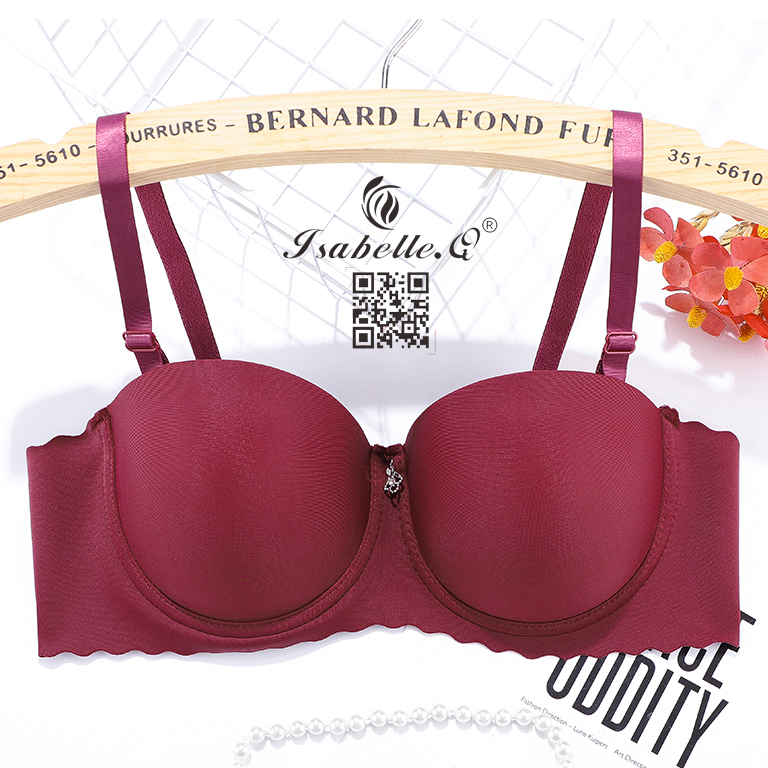 New Isabelle.Q Simply High Stretched Seamless Sticky Cup B and C Bra LH ...