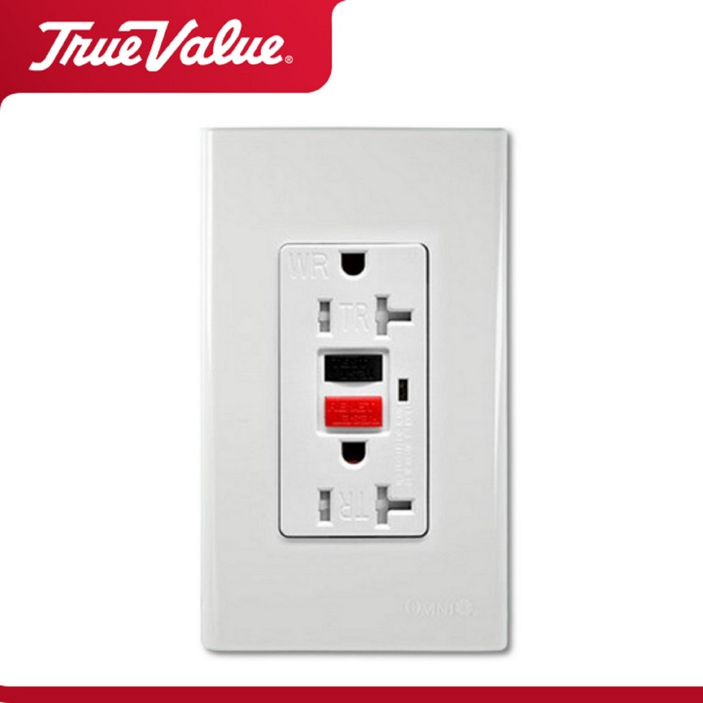 Omni GFCI Duplex Safety Outlet - WGFCI-201-PK | Shopee Philippines