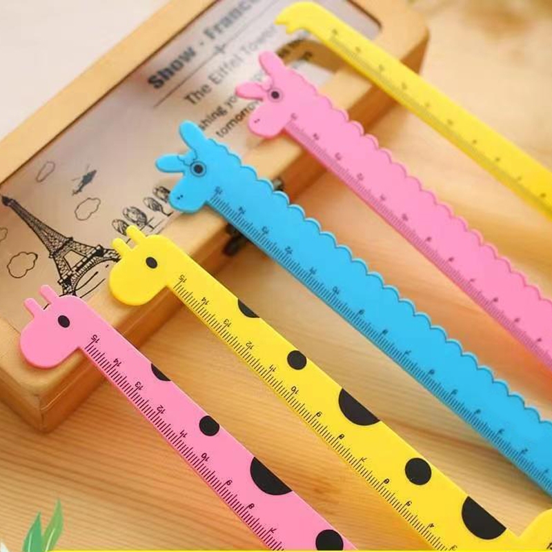 Cute Cartoon Animal Ruler Long Nosed Elephant Measurement For Kids ...
