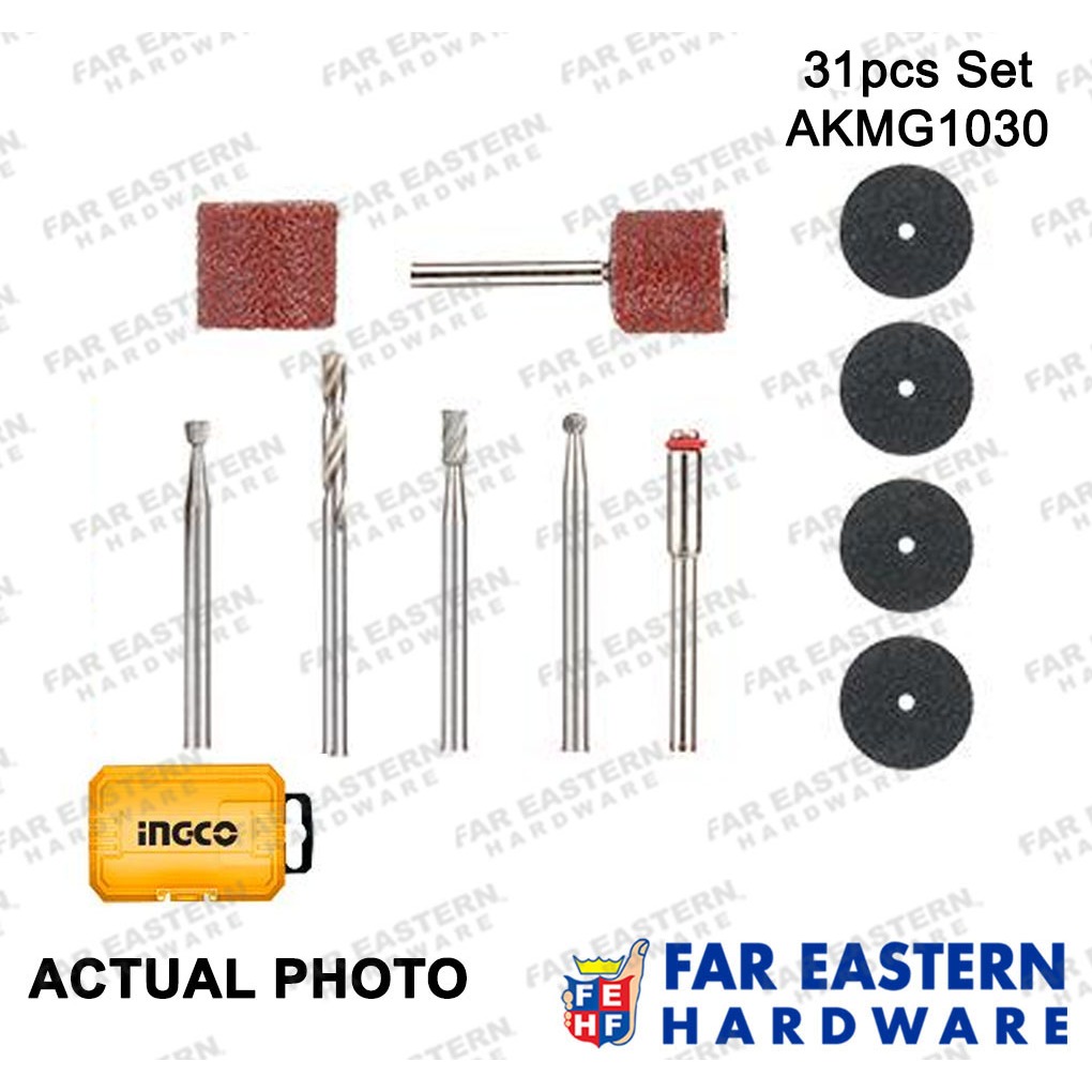 INGCO Rotary Tool Accessory Set for Mini Die Grinder Accessories INAC ...