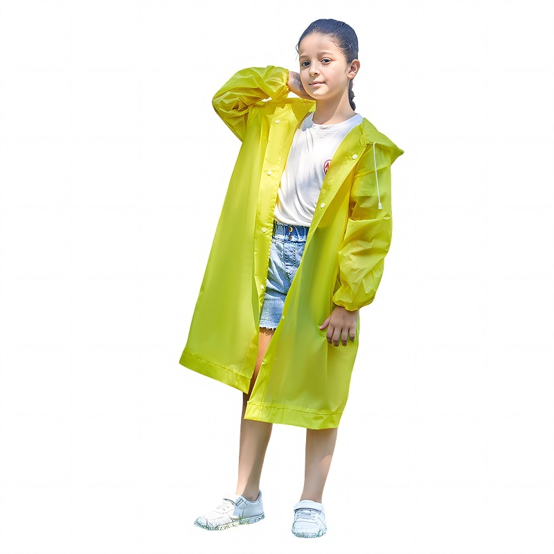 Children's Waterproof EVA Poncho for School Travel and Outdoor Fun ...