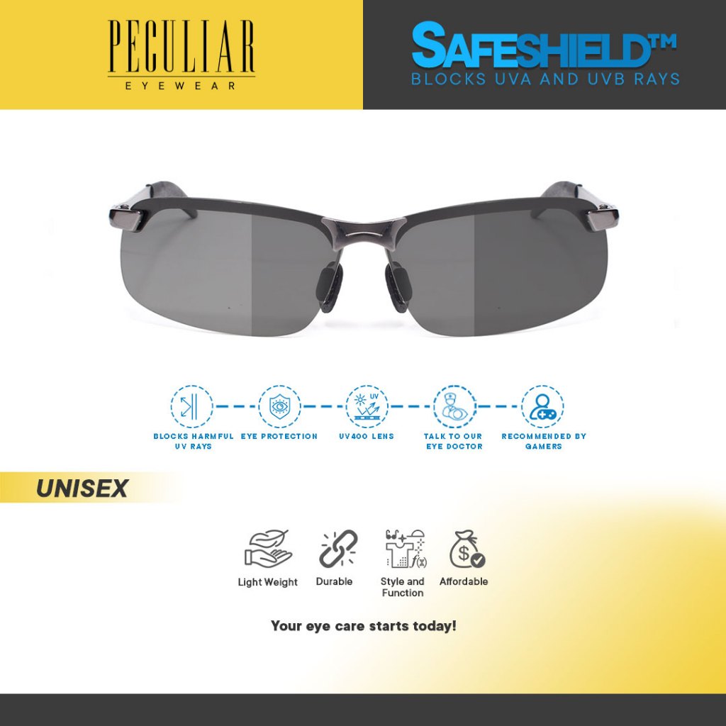 Peculiar Raven Rider Photochromic TransitionPRO Polarized Eyeglasses ...