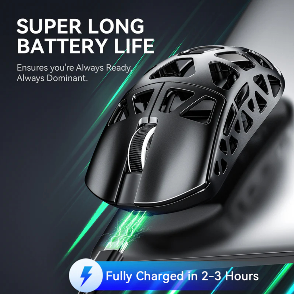 ATTACK SHARK R3 Magnesium Alloy Superlight Tri-mode Gaming Mouse ...