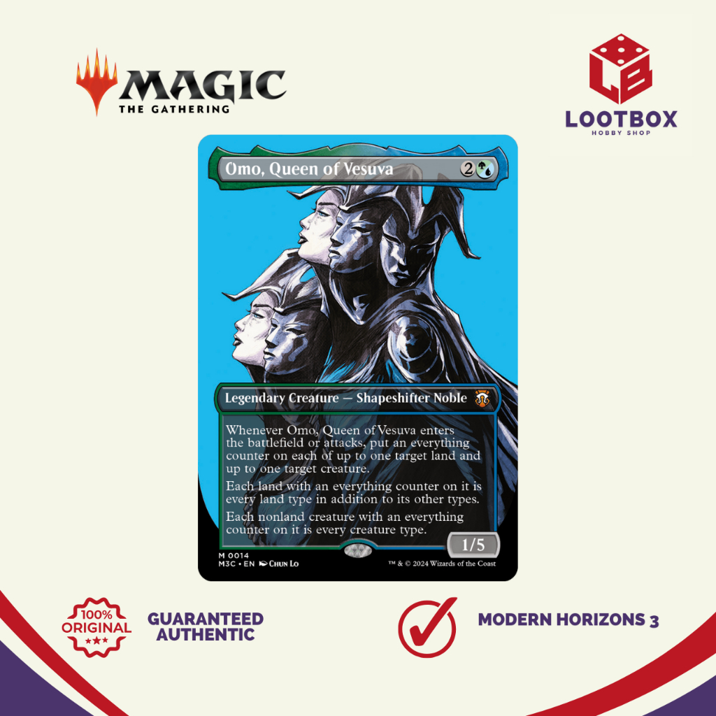 Magic the Gathering: Omo, Queen of Vesuva (Mythic Rare) - Modern ...