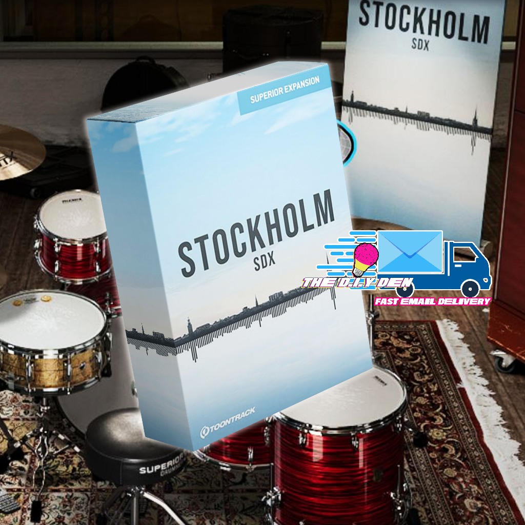 TOONTRACK STOCKHOLM SDX - FOR SUPERIOR DRUMMER 3 | Shopee Philippines