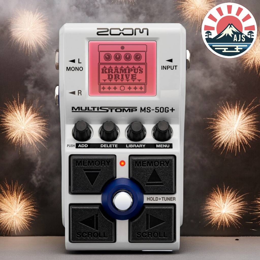 ZOOM Multi-Stomp Box with Multi-Layer IR 2023 Release MS-50G＋ White ...