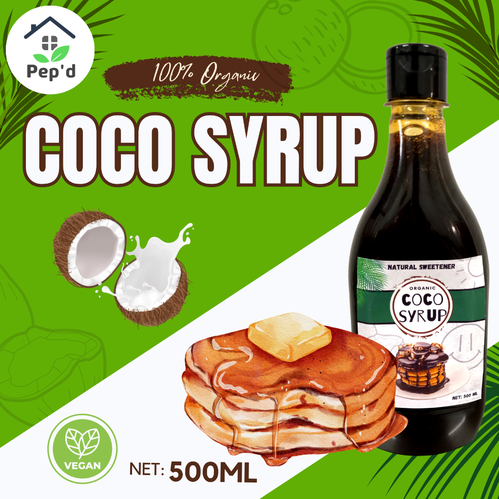 Coco Syrup Organic | 500ml | Keto-Friendly | Vegan | Spread | Shopee ...