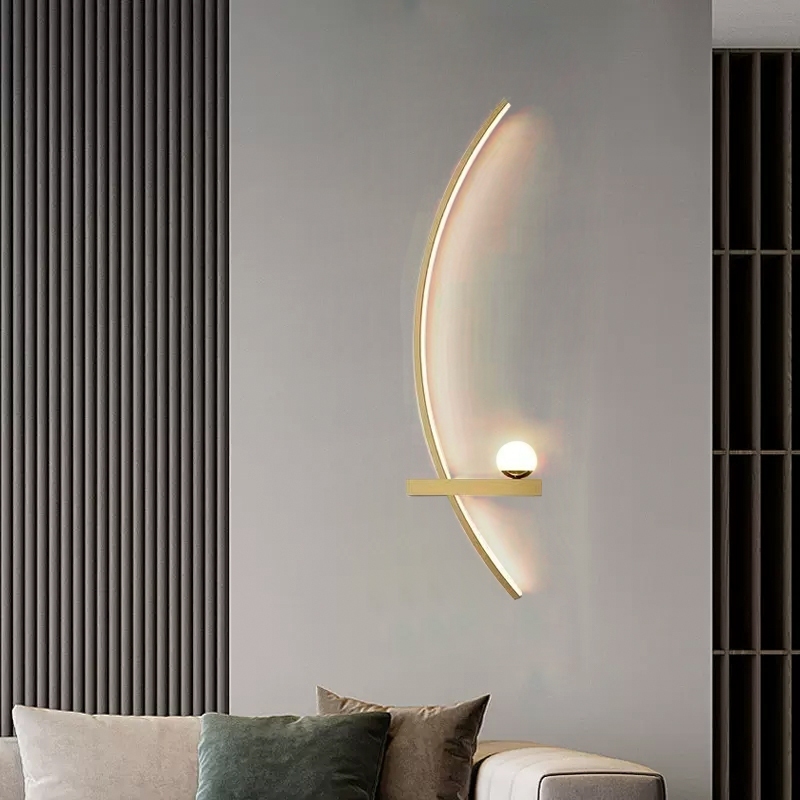 EVE_Lighting Creative Aisle Sconce Modern Bedroom Wall Light Indoor ...