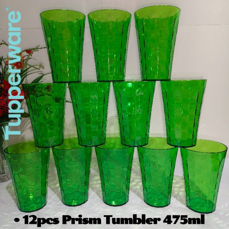 Tupperware 12pcs Prism Tumblers 400ml | Shopee Philippines