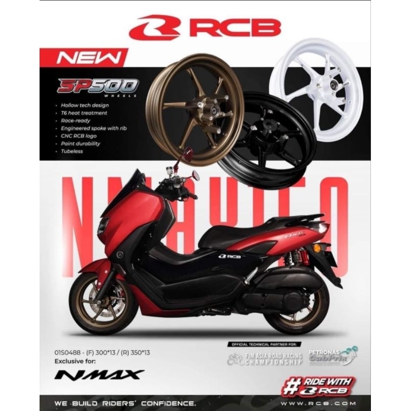 Rcb racing boy mags RB6 sp500 sp800 Nmax v2 v3 13 3.00/3.50 13 & RB8 ...