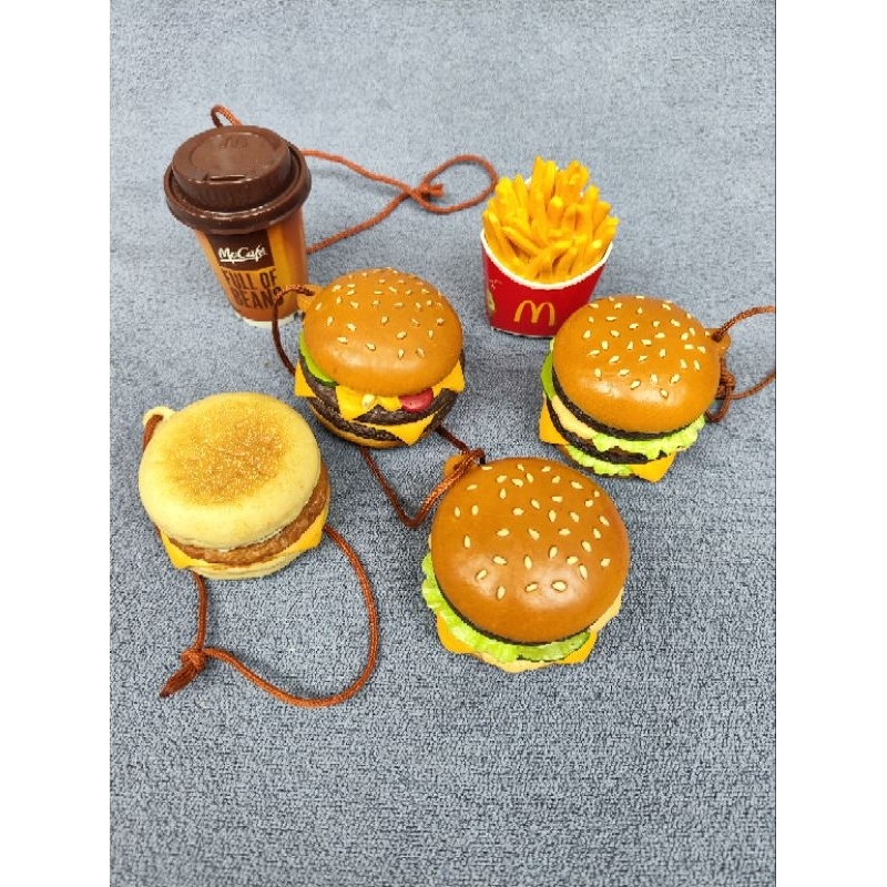 McDonalds Food Strap Set (6 pieces) | Shopee Philippines