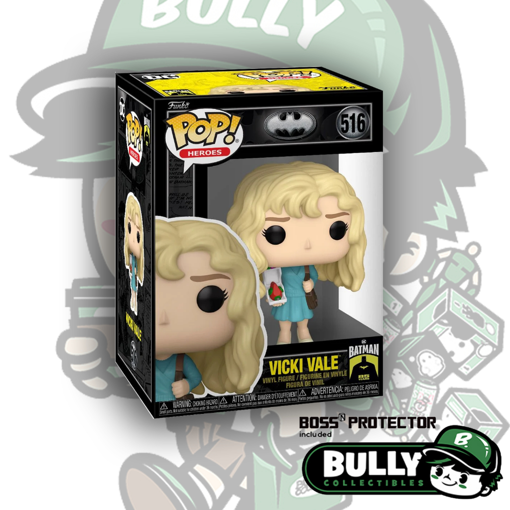 Funko POP! Heroes: Batman 85th Anniversary - Vicki Vale 516 With Boss ...