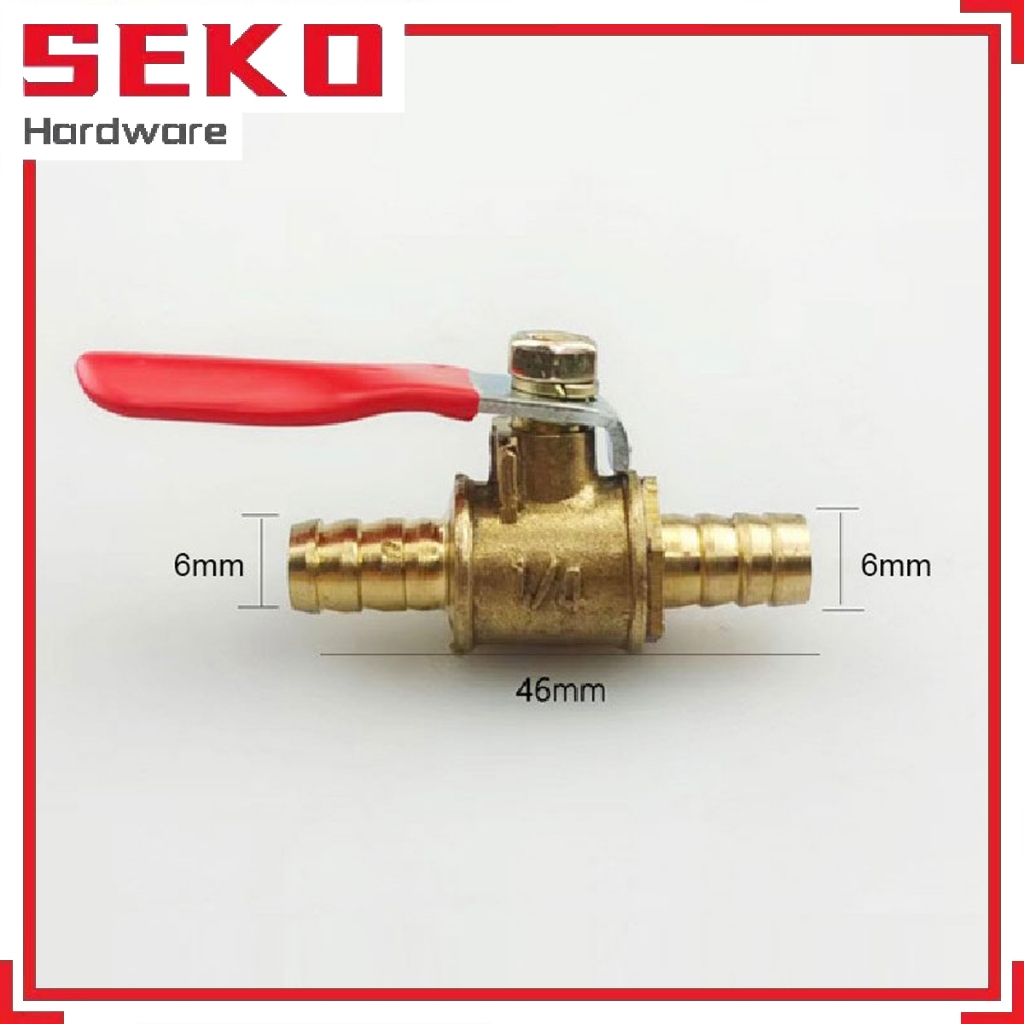 Brass Ball Valves 1/4"3/8"1/2"Male Female Thread Copper Fitting Water ...
