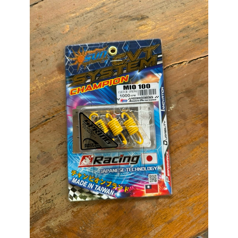 Clutch Spring Mio Sporty/Soulty 1000rpm 1500rpm SUN RACING | Shopee ...