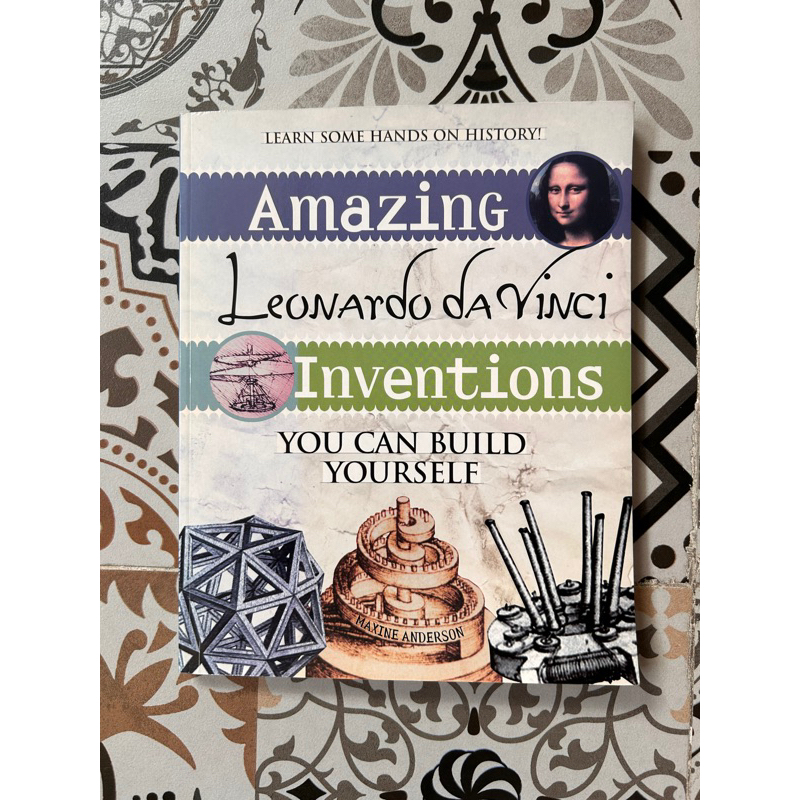 Leonardo da Vinci inventions book | Shopee Philippines