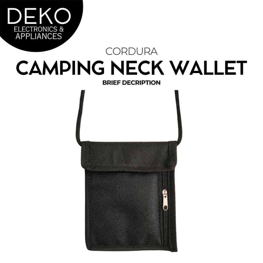 Travel Neck Wallet Card Coin Purse Camping Wallet 12x14cm Original ...