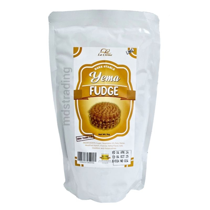 Yema Fudge Syrup Coffee Topping Dip Sauce Frosting Icing Filling Baking ...