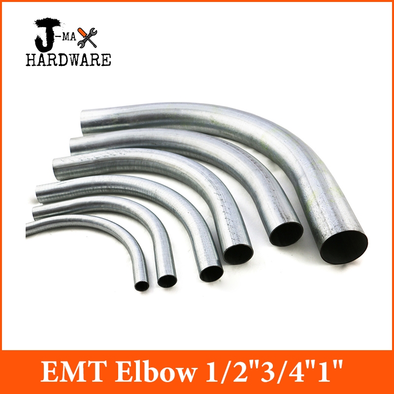 EMT Elbow (1/2" 3/4" 1") Electric Metallic Tube 1PCS Conduit Fittings ...