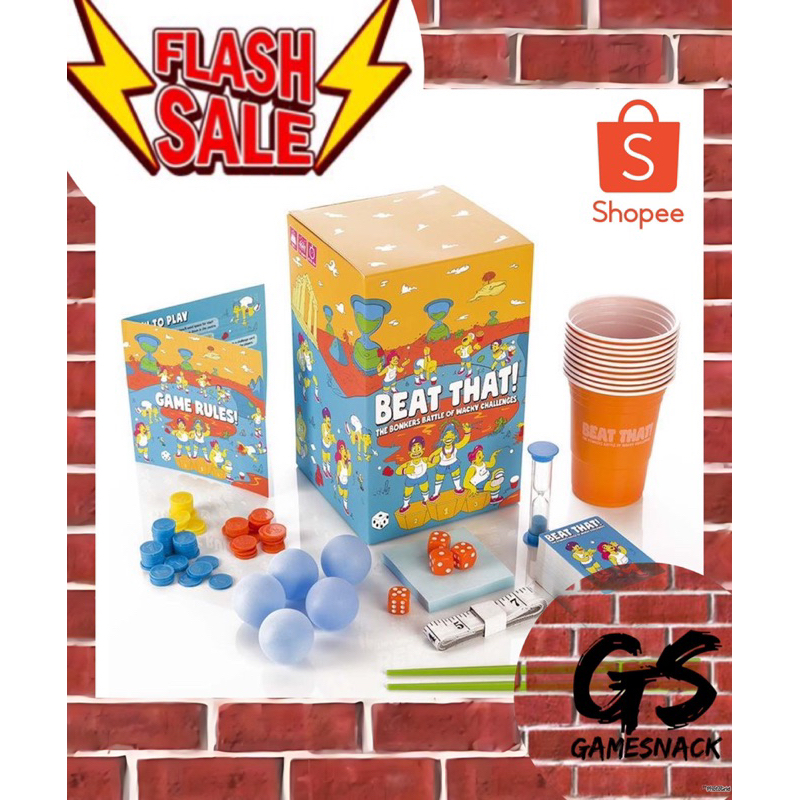 Beat That Game Party Game Reunion Game Family Game | Shopee Philippines