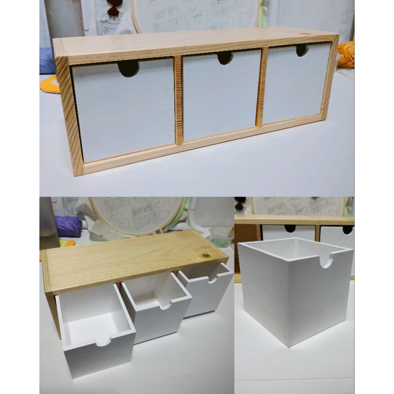 Medium Table Organizer/ Desk Organizer/ Small Drawers/ Wooden Drawer ...