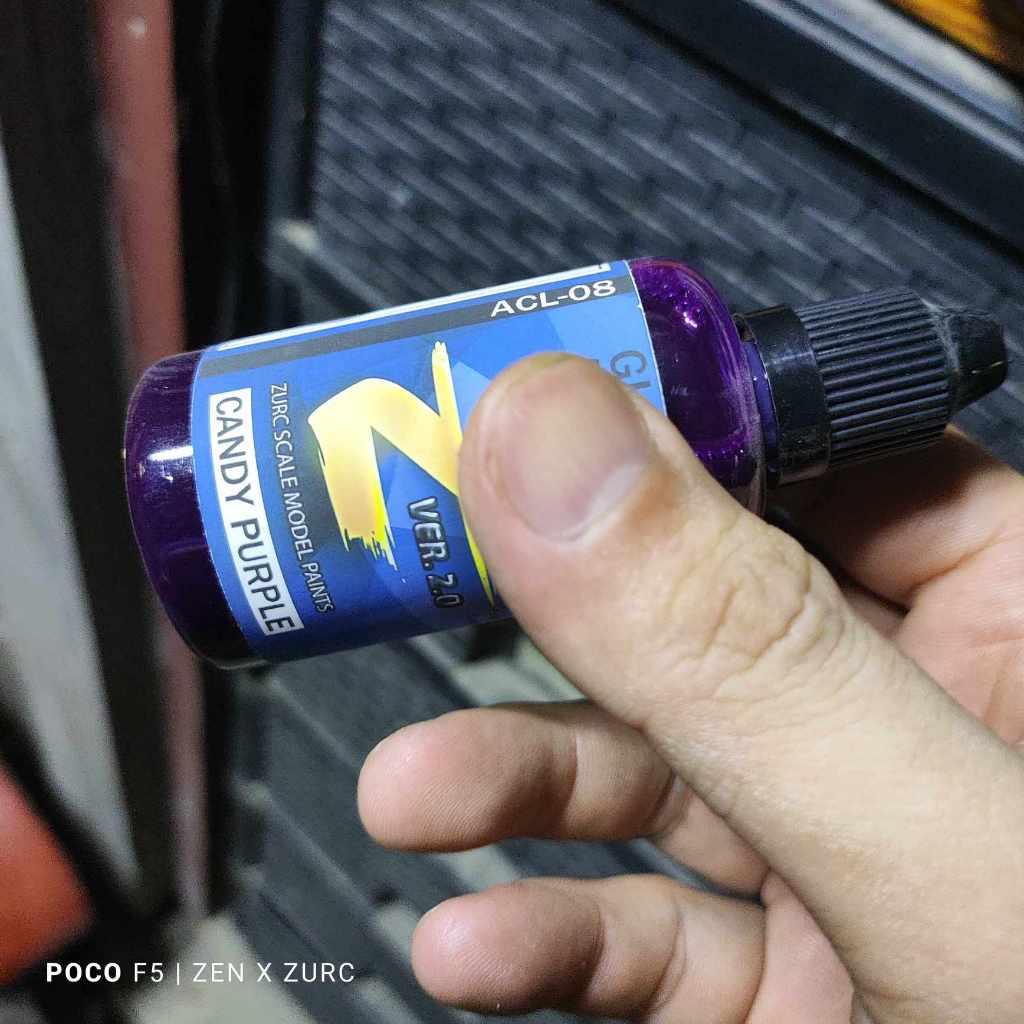 ZurC ACL Colors Acrylic Clear/Candy ACL08 CANDY PURPLE | Shopee Philippines