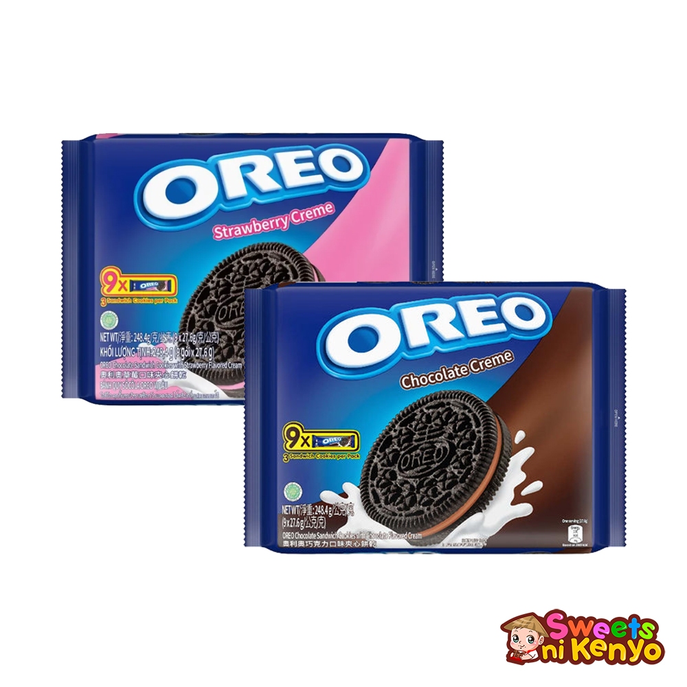 [BUY 1 TAKE 1] Oreo Vanilla / Chocolate / Strawberry Creme 9 Packs Per ...