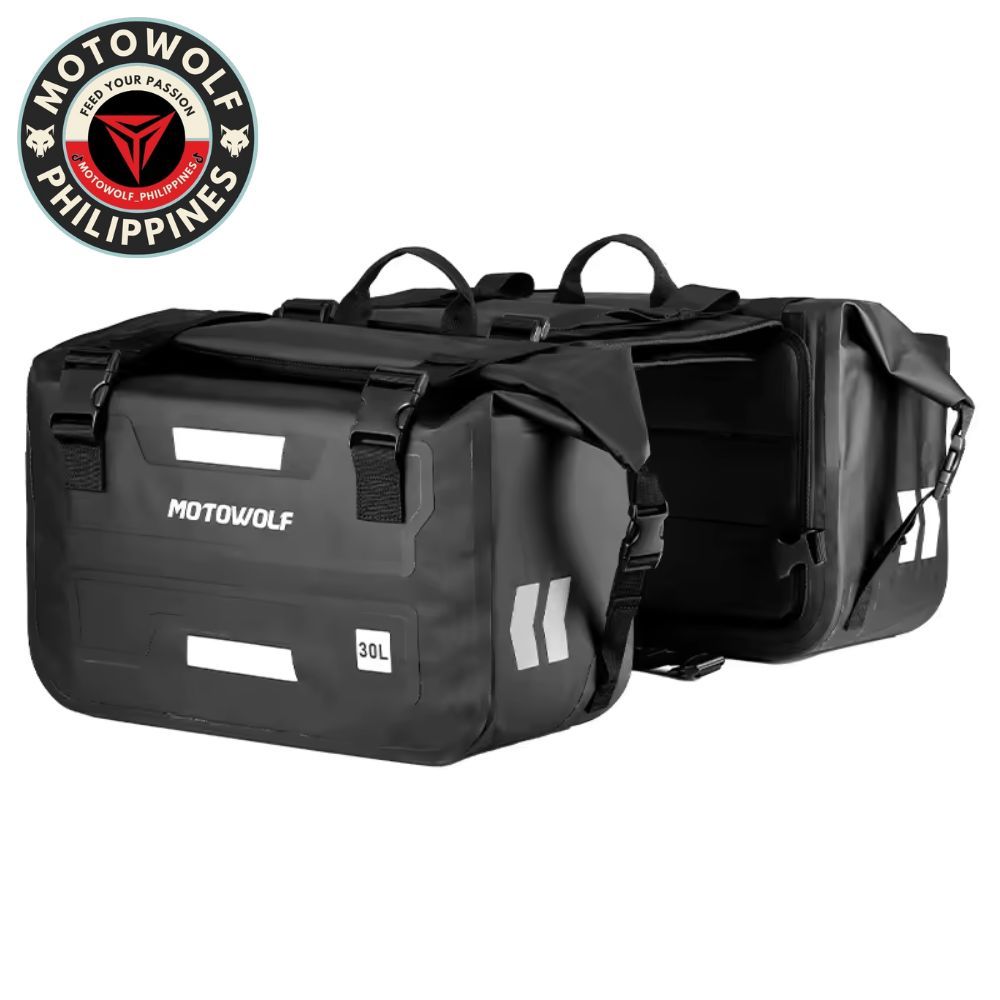 MOTOWOLF Outdoor waterproof large capacity motorcycle riding saddle bag ...