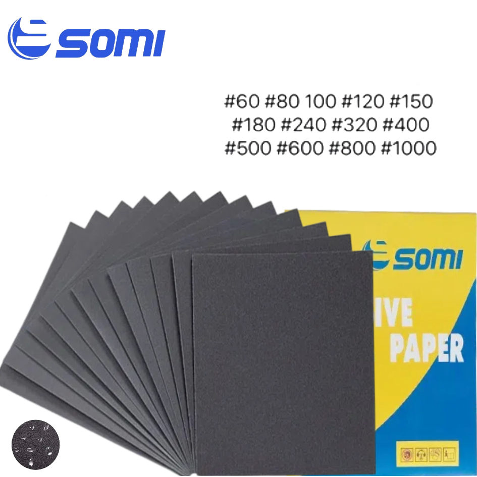(PER 100pcs) Liha Waterproof Sand Paper #240 ' #1000 (PER 100pcs ...