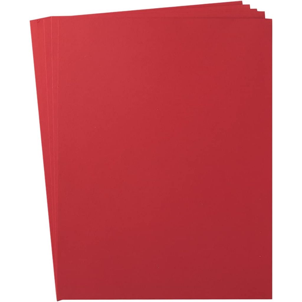 EFS EcofriendlyStuffs A4 PALE RED 180 GSM Colored Cardstock Sheets l ...