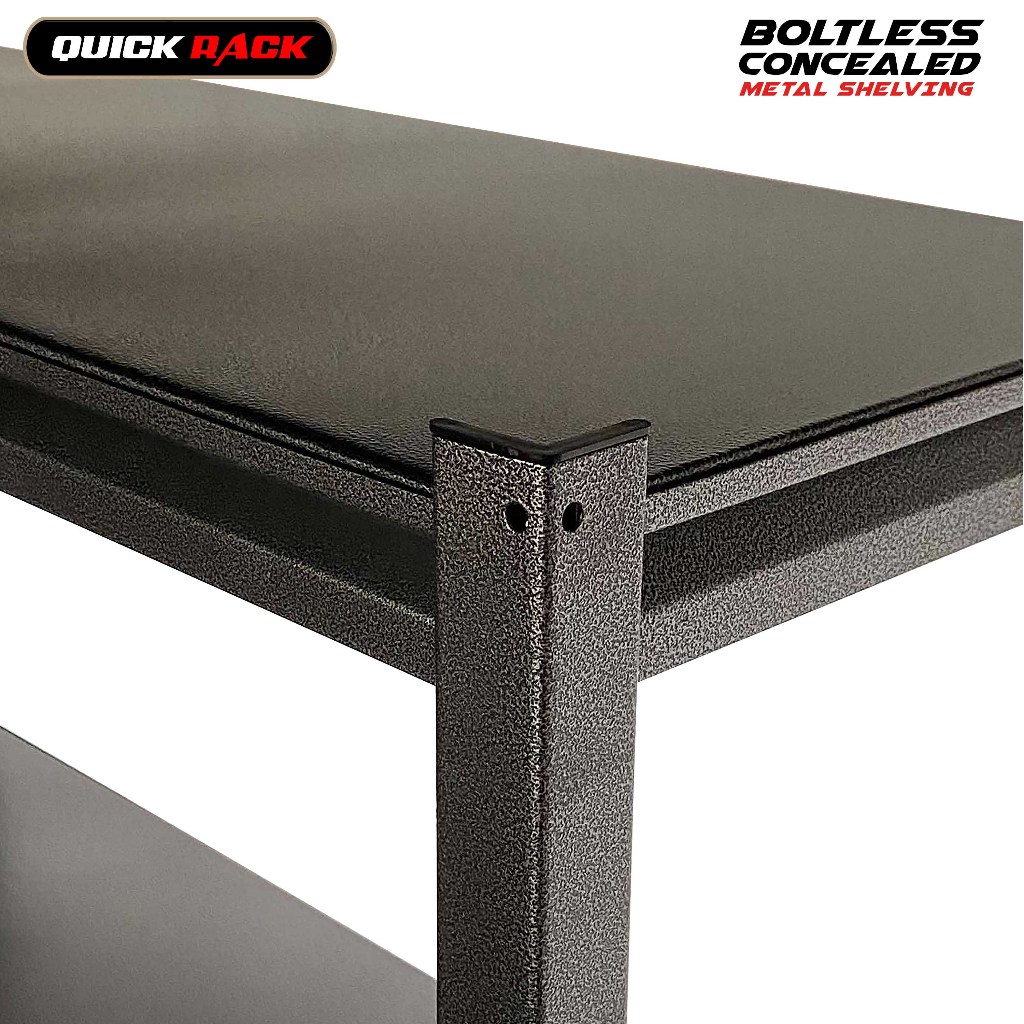 QUICK RACK Boltless Concealed All Metal Storage Rack Shelving 150kg ...
