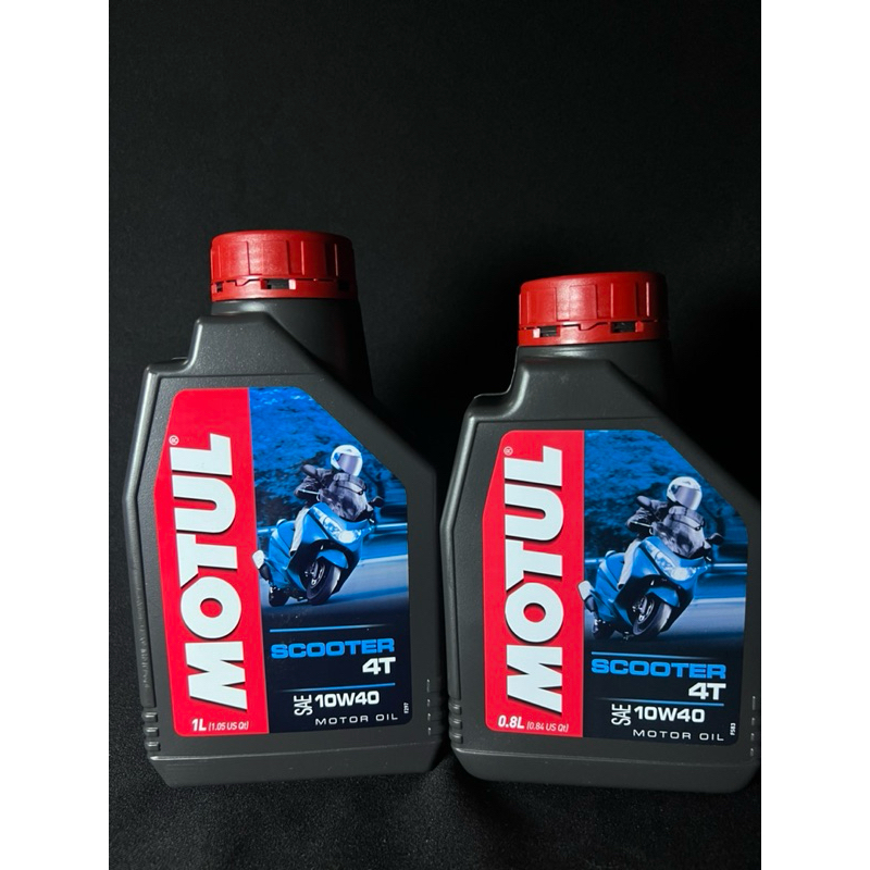 Motul scooter oil SAE 10w40 1liter/800ml | Shopee Philippines