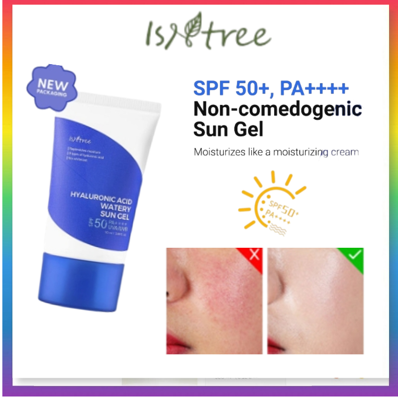 ISNTREE Hyaluronic Acid Watery Sun Gel 50ml ISNTREE Sunscreen Physical ...