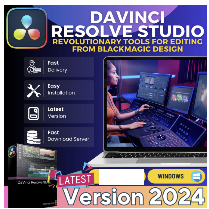 DaVinci Resolve Studio 19 - 8K editing, color correction & visual ...