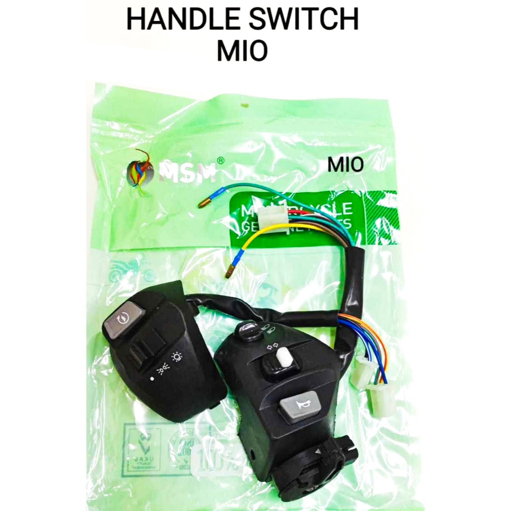 Yamaha Mio Sporty / Amore / Handle Switch set RH and LH assy | Shopee ...