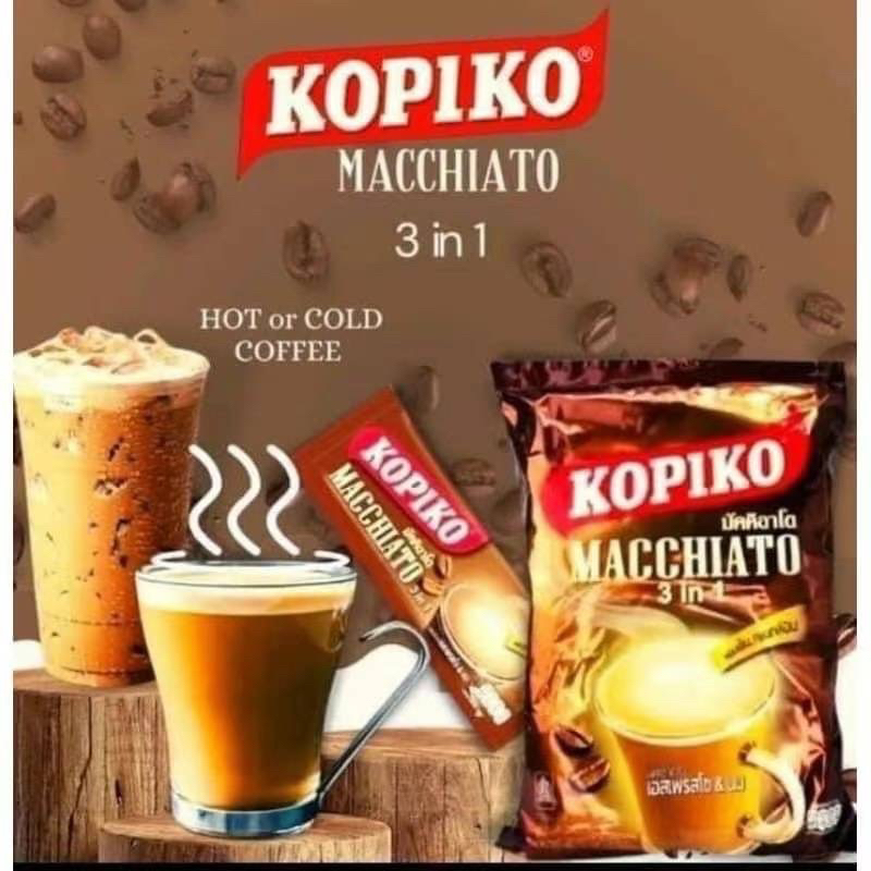 Kopiko Macchiato coffee 3in1 24g instant coffee mix espresso milk ...