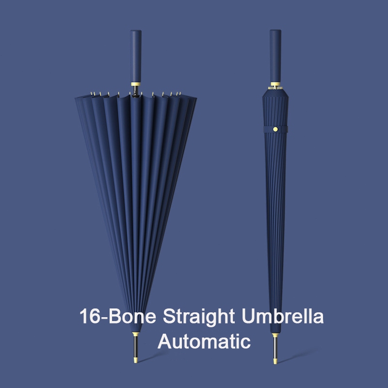 16/24 Ribs Big Umbrella Automatic Outdoor uv umbrella windproof ...