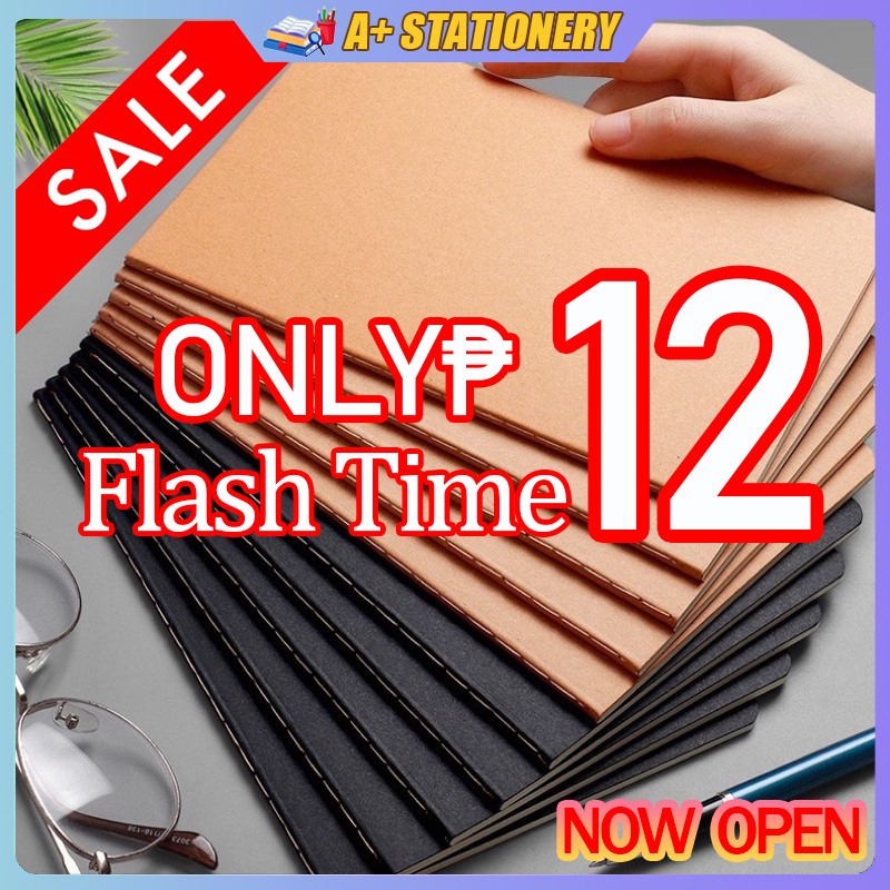 【On Hand】 1PC A5/B5/A4 Craft Notebooks Lined Grid Blank 36 Sheets ...