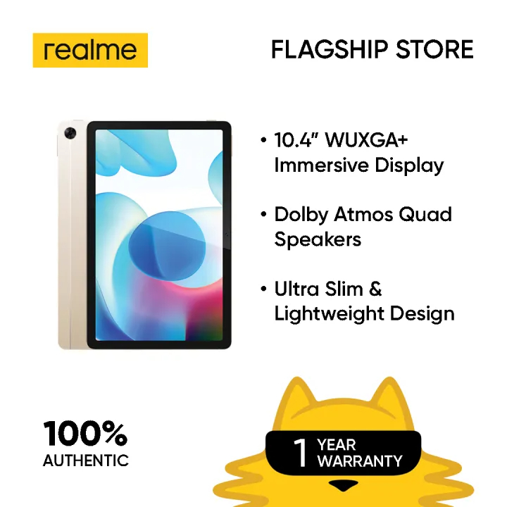 realme Pad [4GB + 64GB LTE] | 10.4" WUXGA+ Immersive Display|Dolby ...