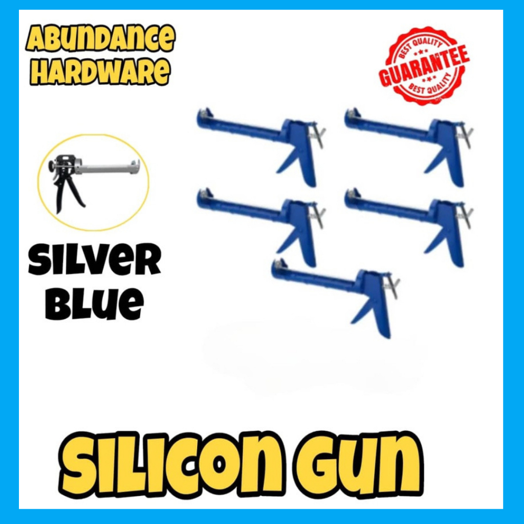 SILICON GUN for silicon sealant (BLUE,SILVER) | Shopee Philippines