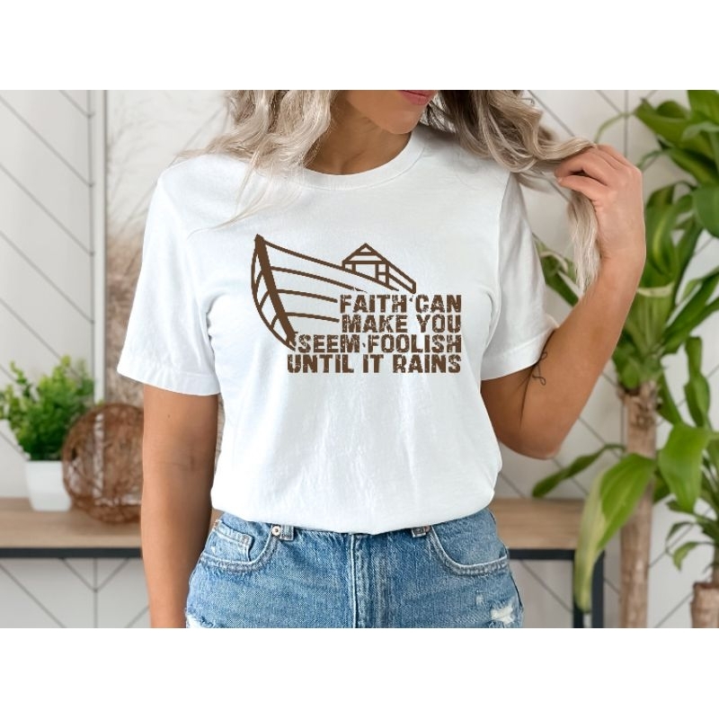 Faith Christian Shirt Sublimation Tshirt Statement Shirt Outfit Bible ...