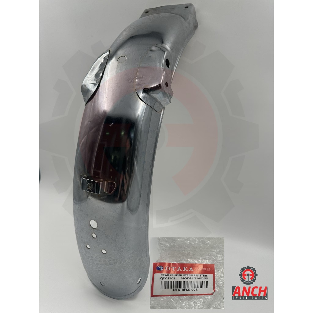 Fender OTAKA TMX TMX155 TMX125 Rusi125 Front / Rear SEMI STAINLESS ...